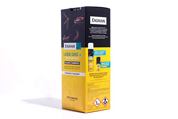 Digrain Laque Pal Choc 1L - Insecticide Spécial Anti-Mouches