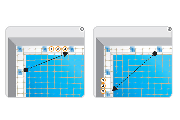 Anti Pigeon fixnet pour filet anti oiseaux