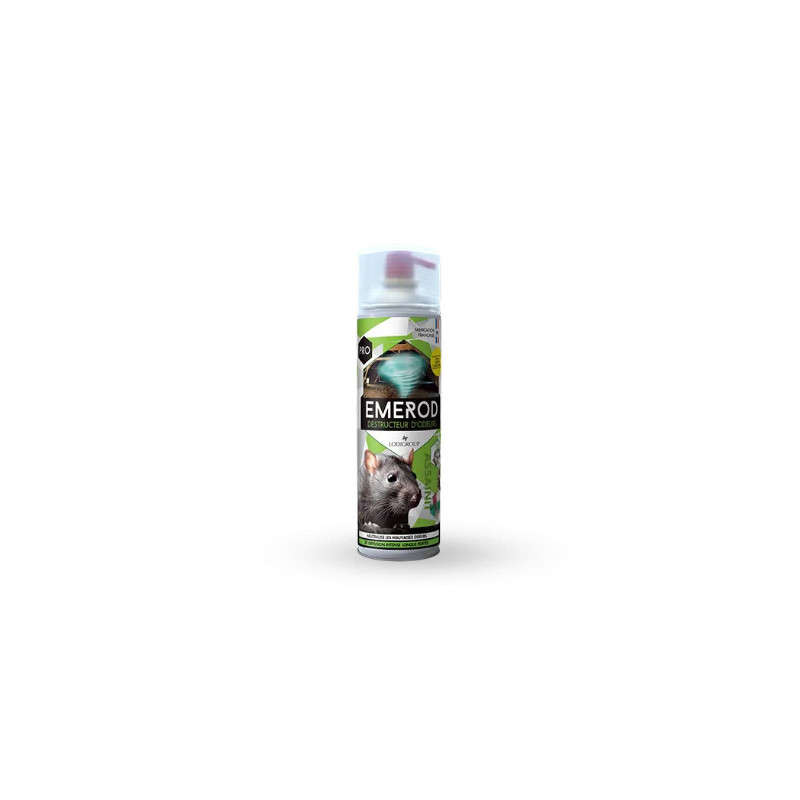 Carton 6 Aérosols Emerod Anti-Odeurs Rongeurs 500ml