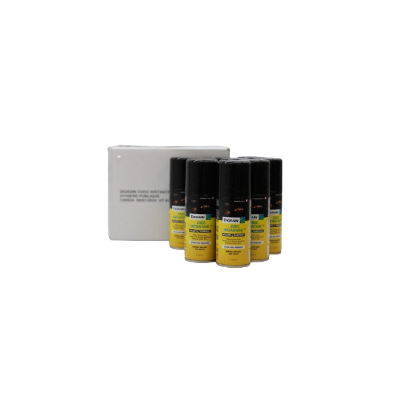 Digrain Choc Instantané Aérosol One Shot 100ml lot de 12