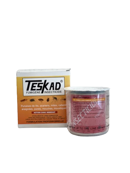 Lot de 10 Fumigènes Insecticides Teskad pour Moustiques Tigres