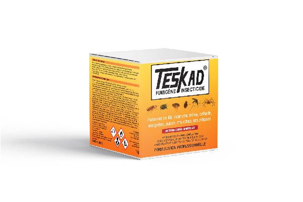 Fumigène Insecticide Teskad pour Anthrènes - Élimination Durable